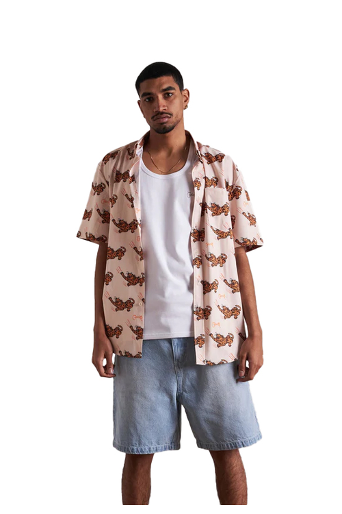CRATE TIGER ALL OVER SS SHIRT - Mens-Shirts : Soul and Co. | Clothes ...